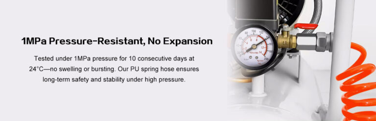 Polyurethane Spring Hose | Durable & Flexible Pneumatic Tool